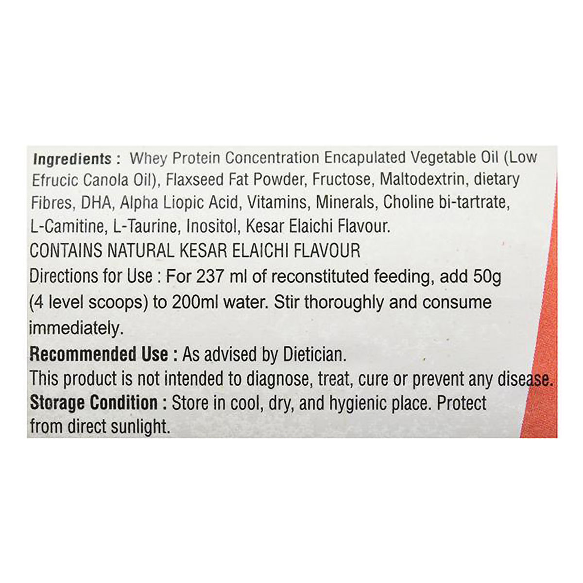 Oripro DM Kesar Elaichi Powder 350 gm Price, Uses, Side Effects ...