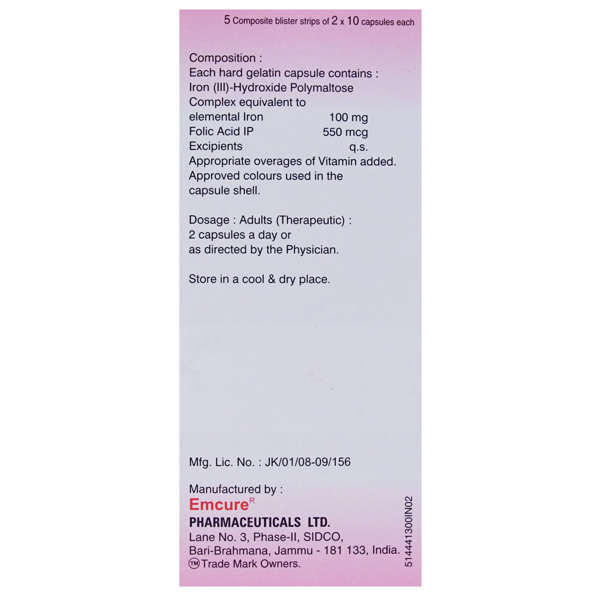 Orofer Capsule 10's Price, Uses, Side Effects, Composition - Apollo ...