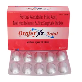Orofer XT Total Tablet | Uses, Side Effects, Price | Apollo Pharmacy