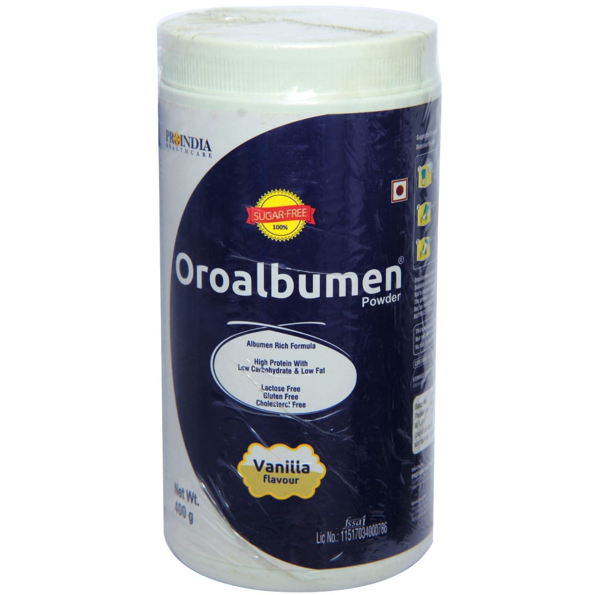 Proindia Healthcare Oroalbumen Vanilla Powder | Uses, Side Effects ...