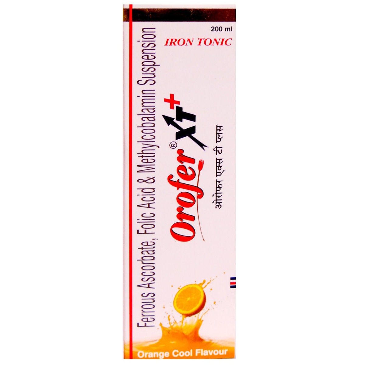 Orofer XT Plus Iron Tonic Orange Suspension | Uses, Side Effects, Price ...