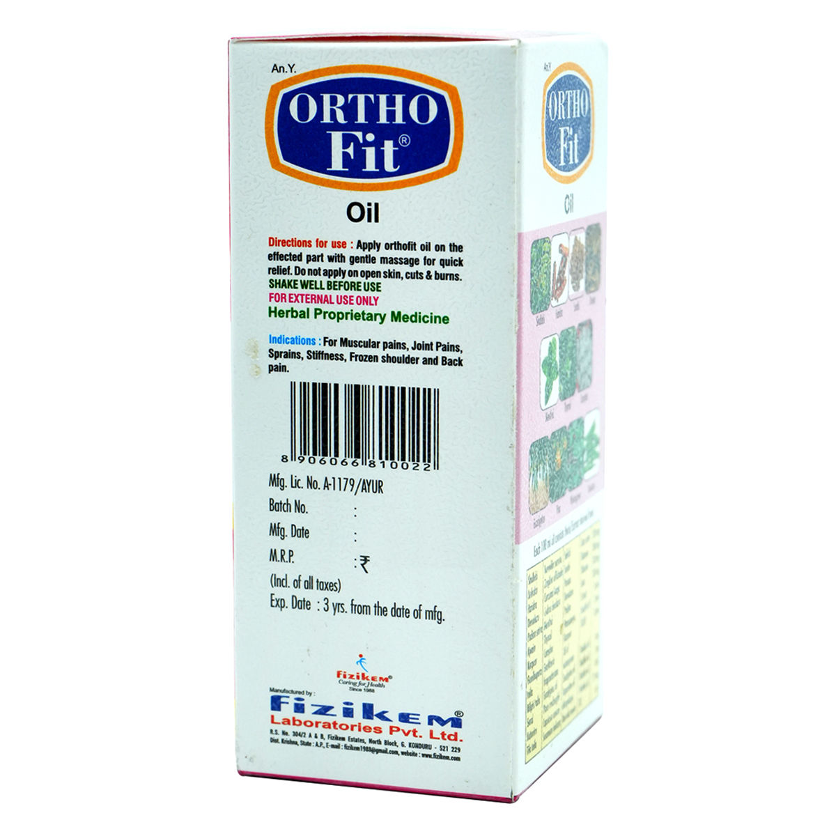 Buy Fizikem Orthofit Oil, 30 ml | 19 Minutes Delivery | Apollo Pharmacy