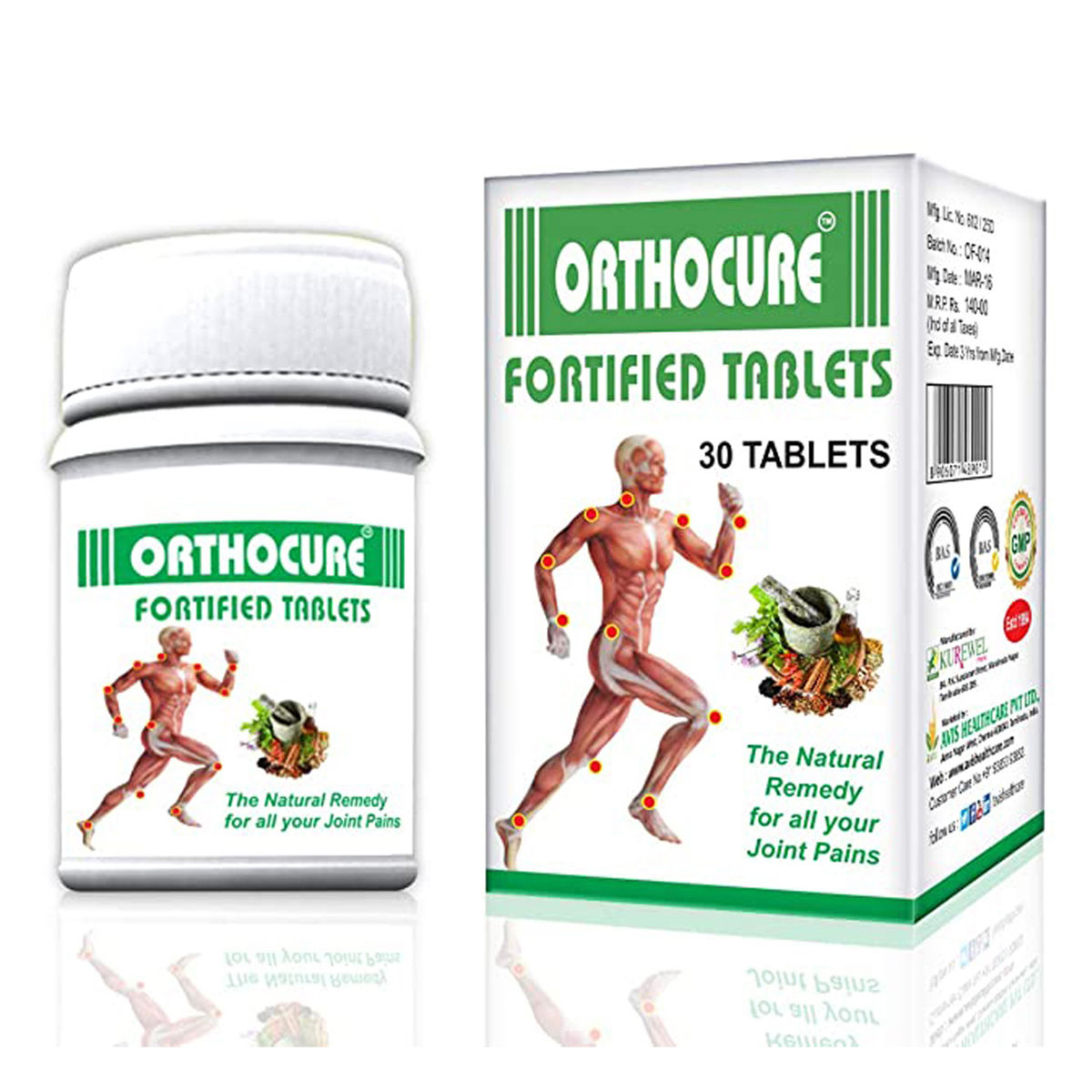 Orthocure Fortified Tablets, 30 Tablets Price, Uses, Side Effects ...