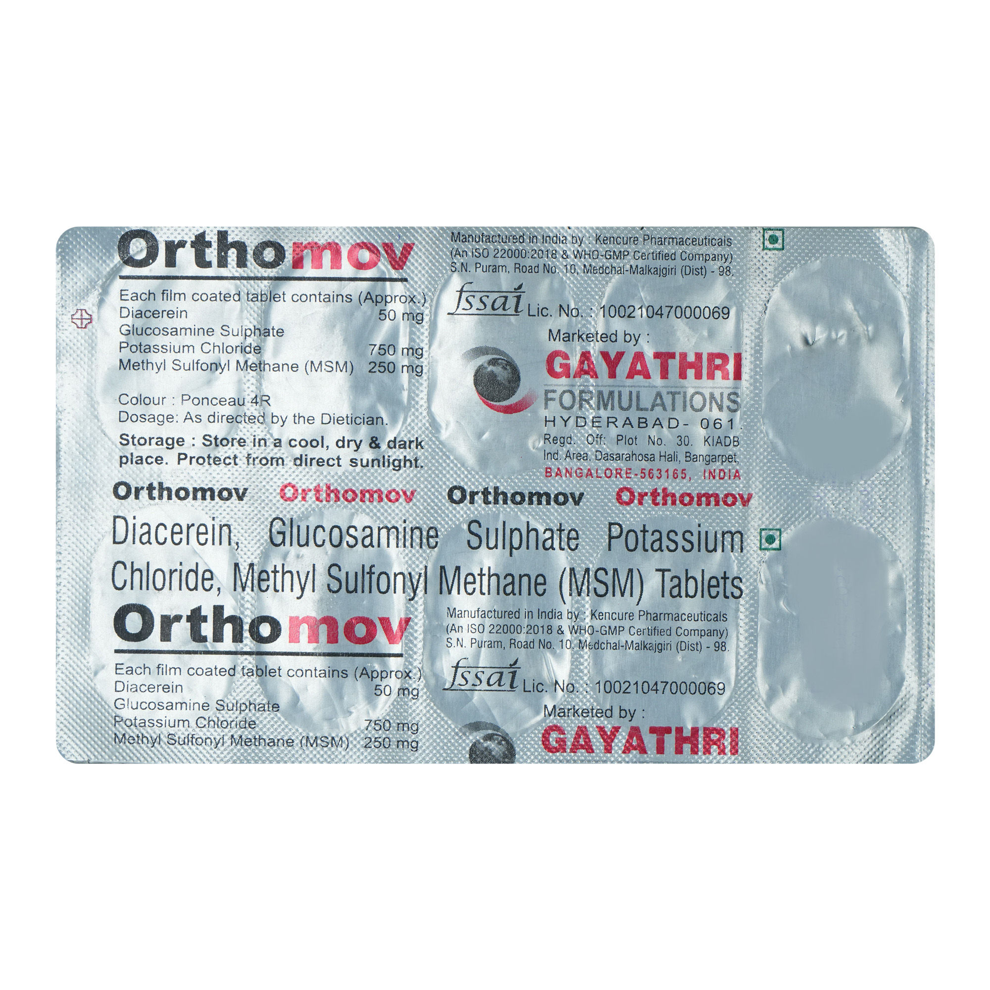 Orthomove Tablet 10's Price, Uses, Side Effects, Composition - Apollo ...
