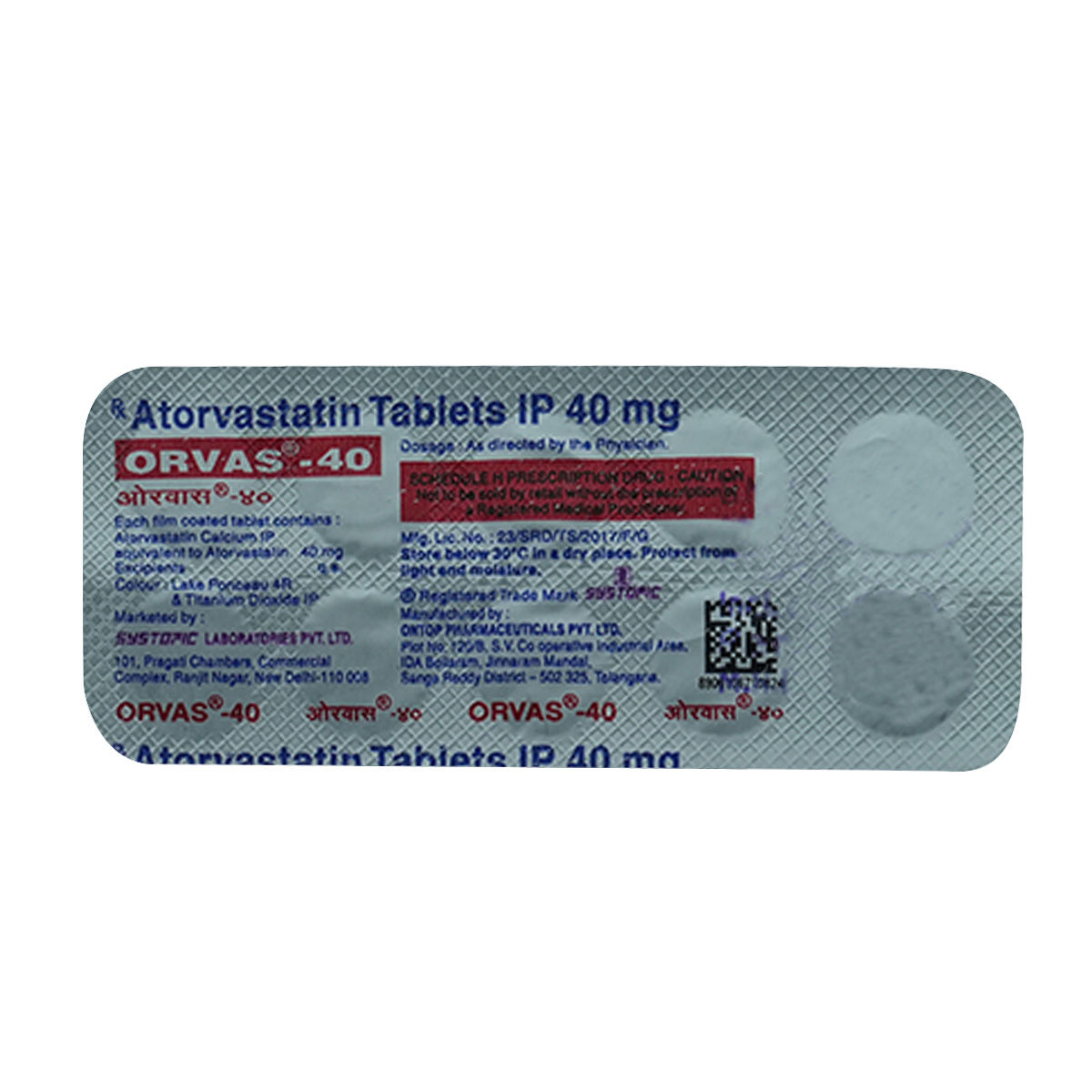 Orvas 40 Tablet 10's Price, Uses, Side Effects, Composition - Apollo ...