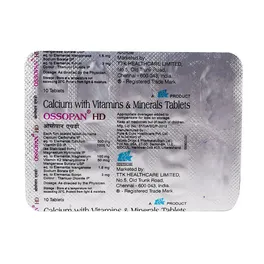 Buy Ossopan HD Tablet | 19 Minutes Delivery | Apollo Pharmacy