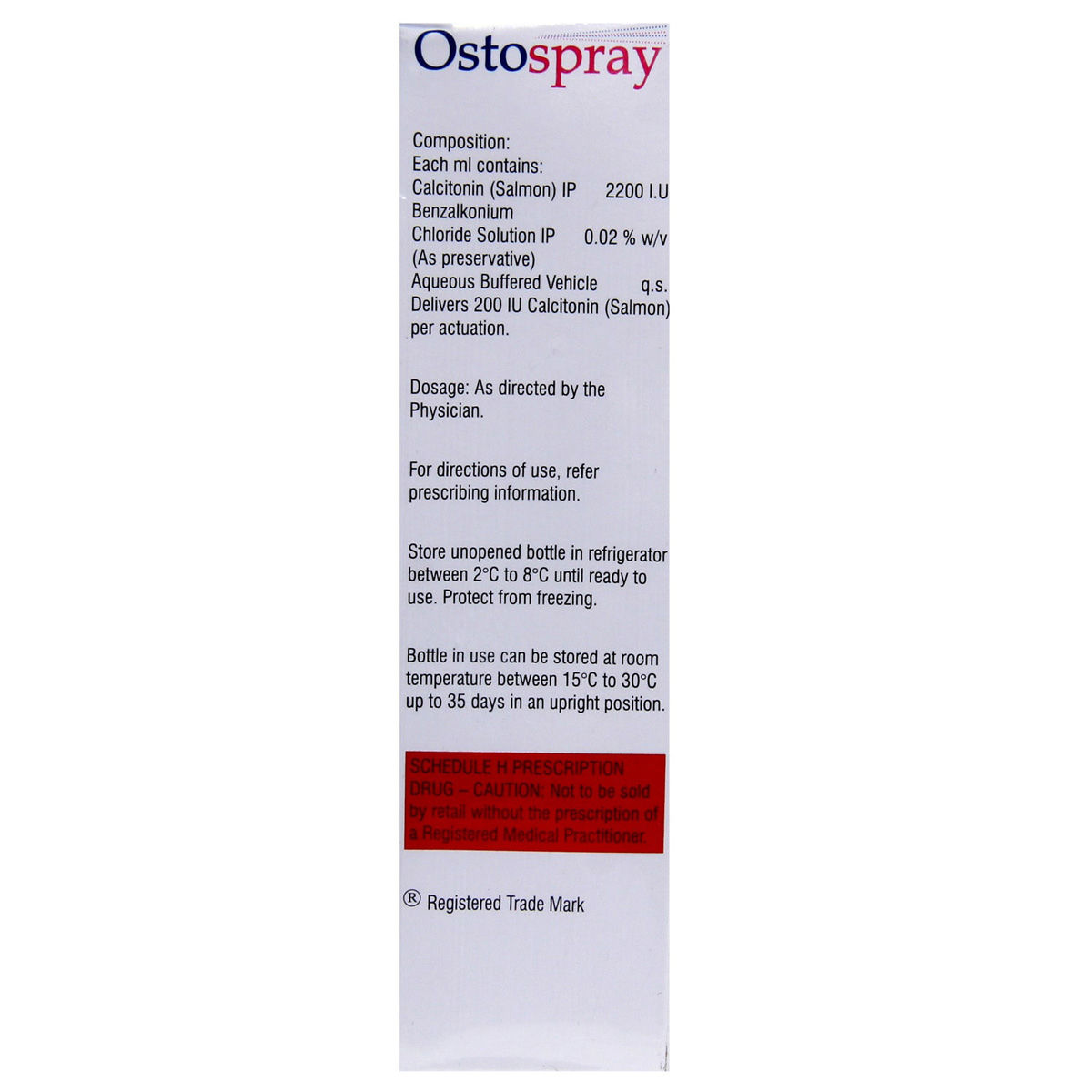 Ostospray Nasal Solution 3.7 ml Price, Uses, Side Effects, Composition ...