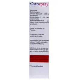 Ostospray Nasal Solution | Uses, Side Effects, Price | Apollo Pharmacy