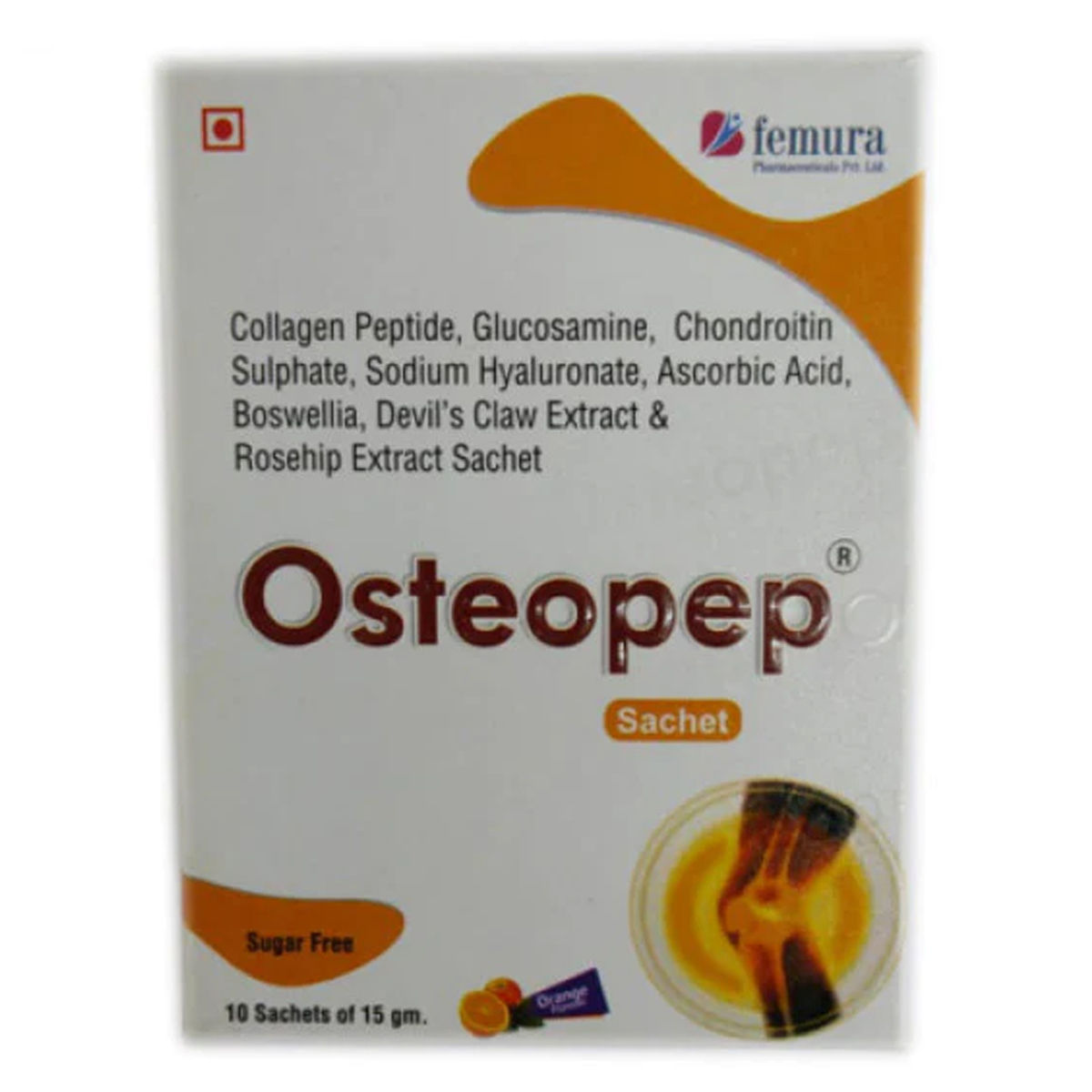 Osteopep Suger Free Orange Flavour Sachet | Uses, Side Effects, Price ...