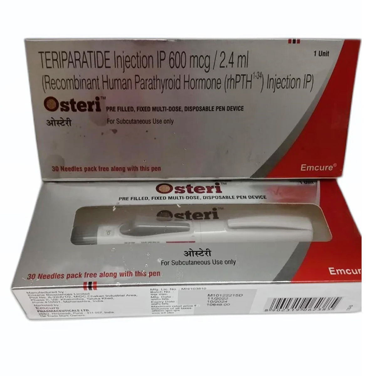 Osteri 600 mcg Injection | Uses, Side Effects, Price | Apollo Pharmacy