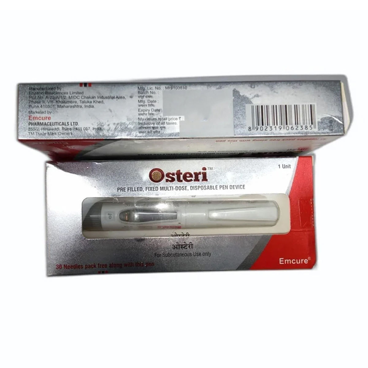 Osteri 600 mcg Injection 2.4 ml Price, Uses, Side Effects, Composition ...