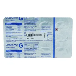 Osteome G Softgel Capsule | Uses, Side Effects, Price | Apollo Pharmacy