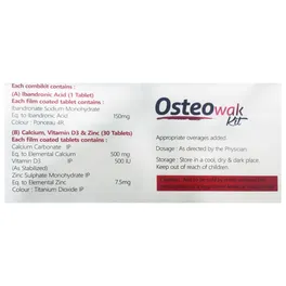 Osteowak Kit Combipack 1's | Uses, Side Effects, Price | Apollo Pharmacy