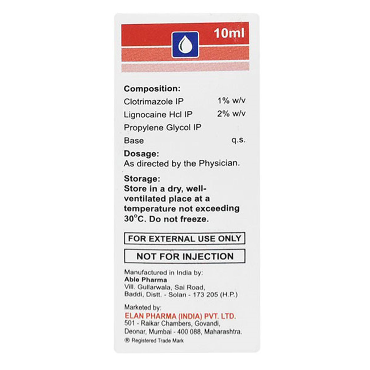 Otain New Ear Drop 10 ml Price, Uses, Side Effects, Composition ...