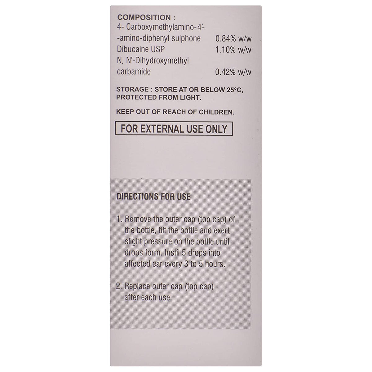 Otogesic Ear Drops | Uses, Side Effects, Price | Apollo Pharmacy
