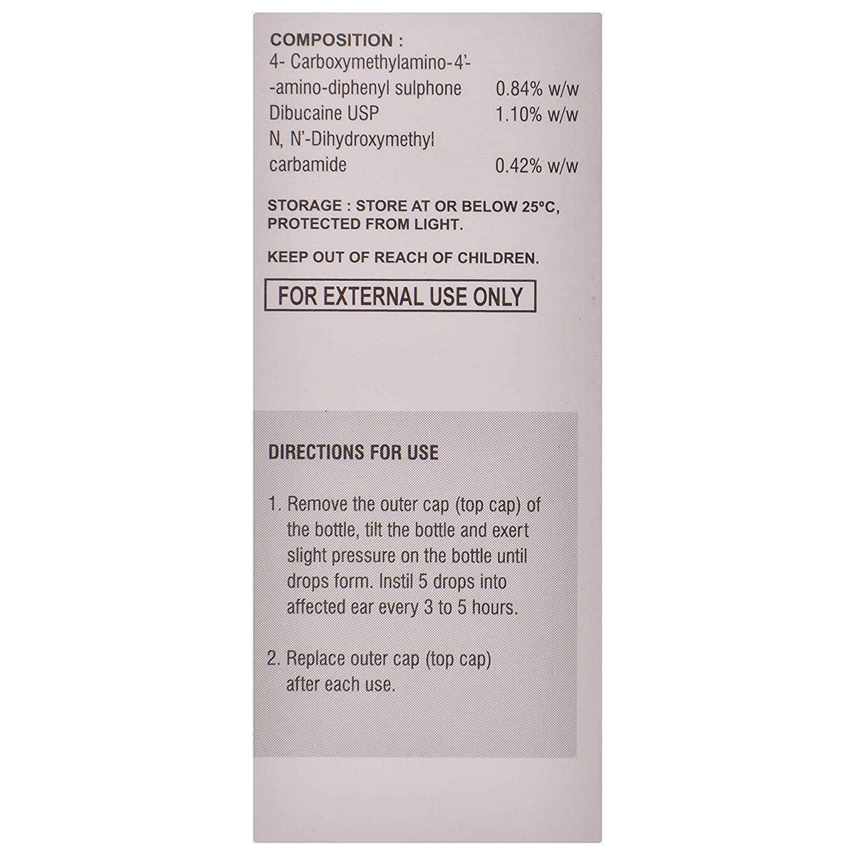 Otogesic Ear Drops | Uses, Side Effects, Price | Apollo Pharmacy