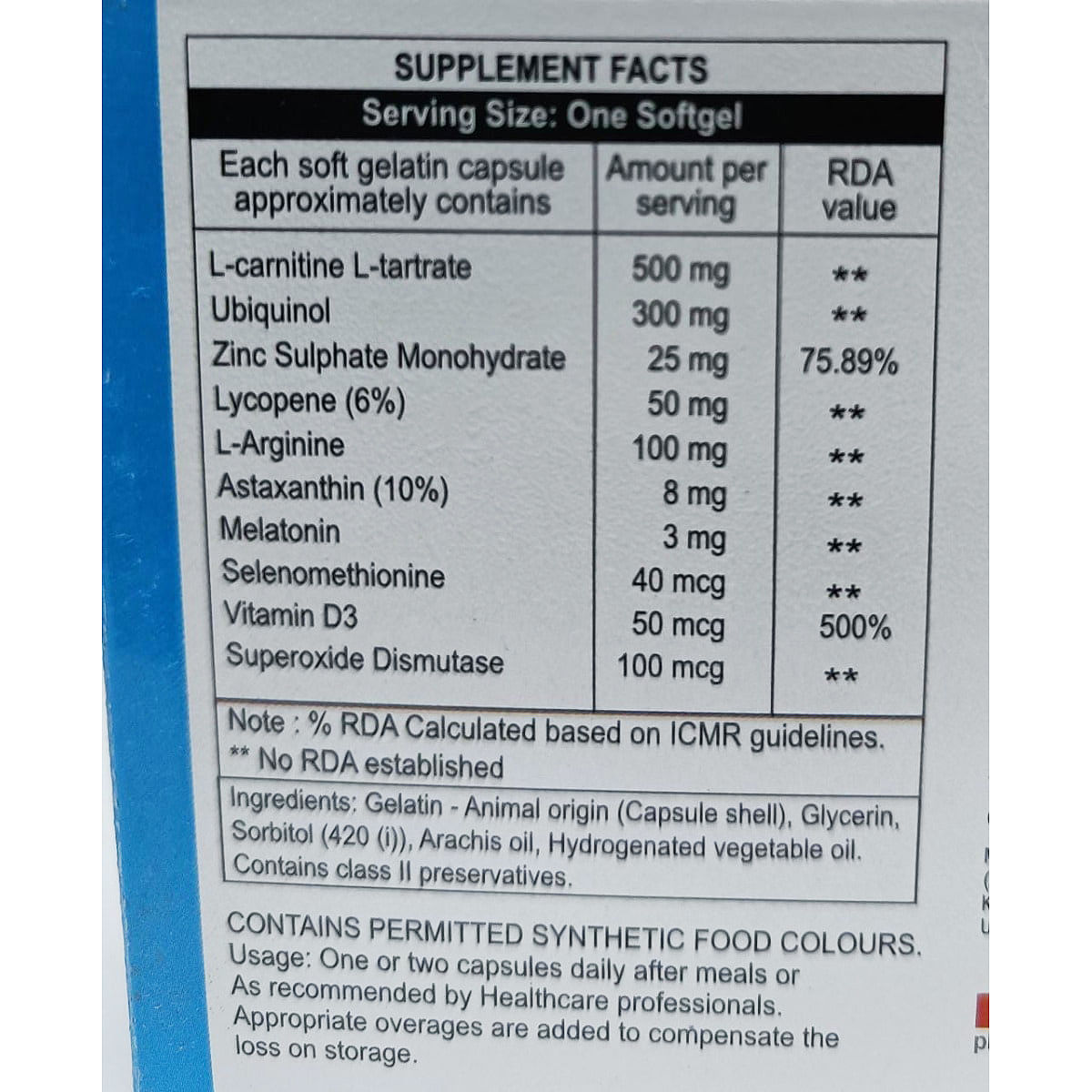 Ovazoa-M Soft Gelatin Capsule 10's Price, Uses, Side Effects ...