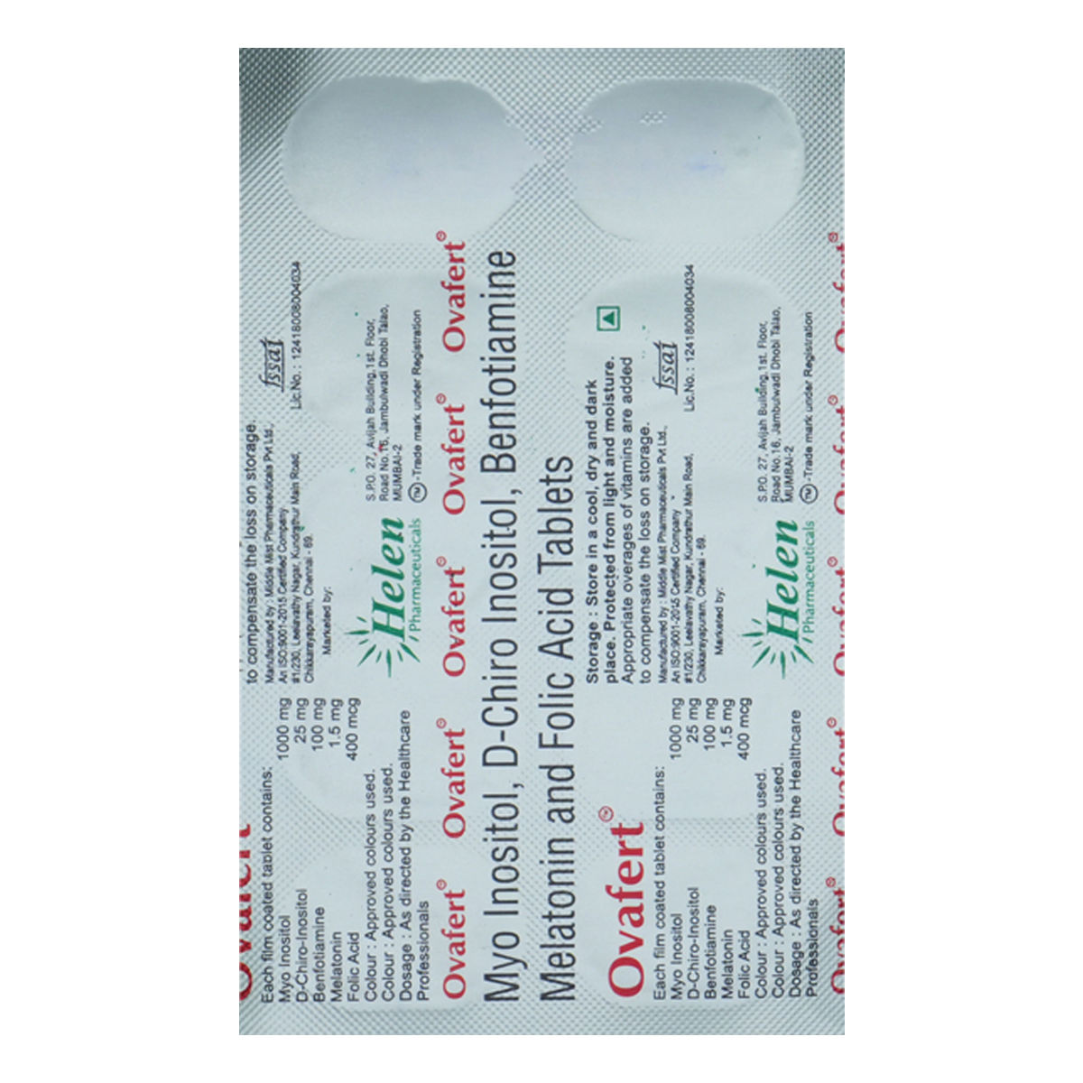 Ovafert Tablet | Uses, Side Effects, Price | Apollo Pharmacy