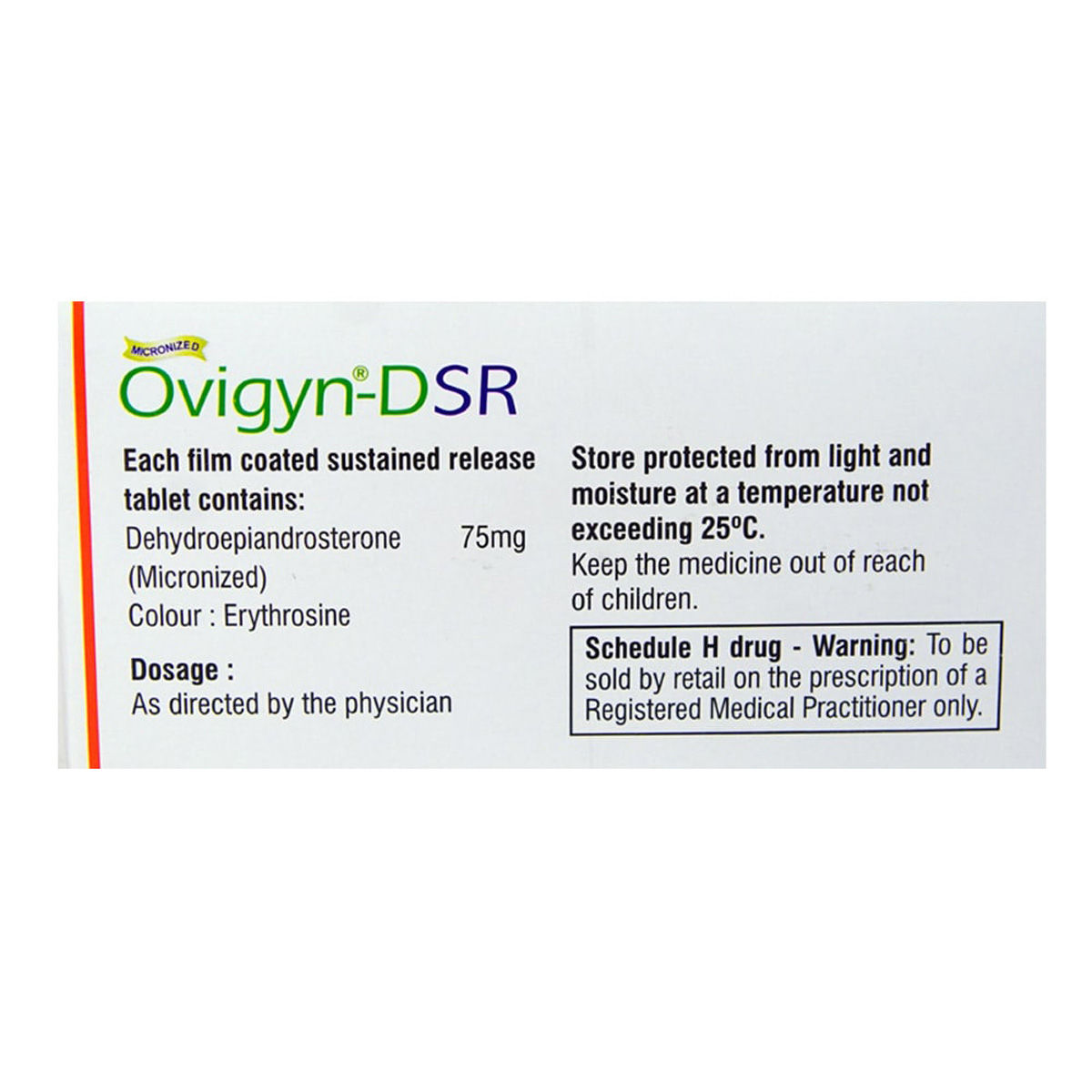 Ovigyn-DSR Tablet 7's Price, Uses, Side Effects, Composition - Apollo ...