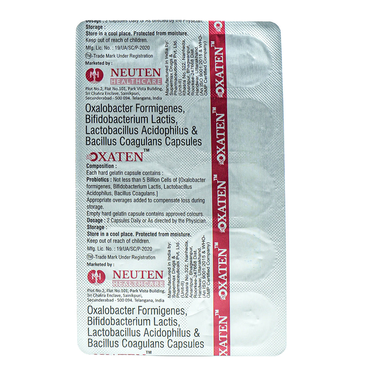 OXATEN CAP | Uses, Side Effects, Price | Apollo Pharmacy