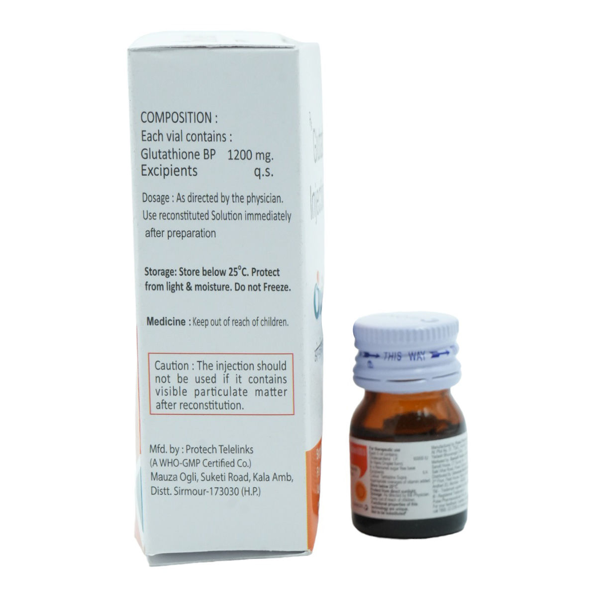 Oxihalt-HD 1200 mg Injection 1's Price, Uses, Side Effects, Composition ...