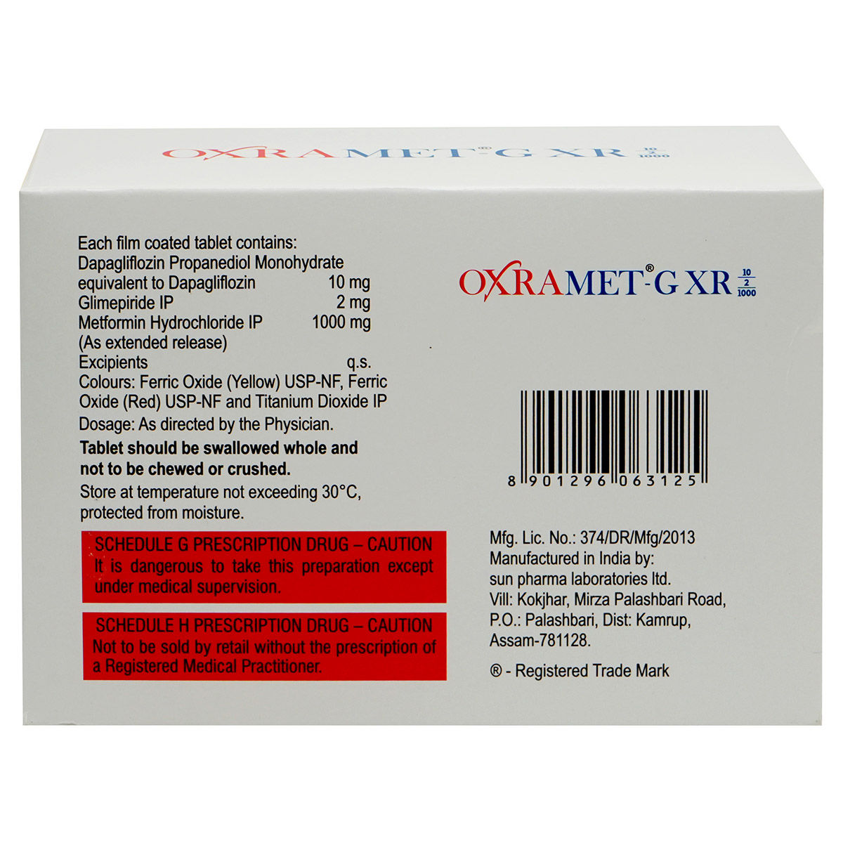 Oxramet-G XR 10/2/1000 Tablet | Uses, Side Effects, Price | Apollo Pharmacy