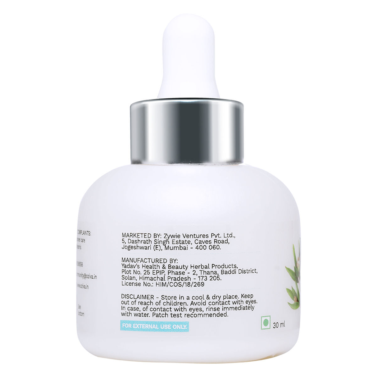 OZiva Phyto Cleanse Anti-Acne Face Serum, 30 ml Price, Uses, Side ...