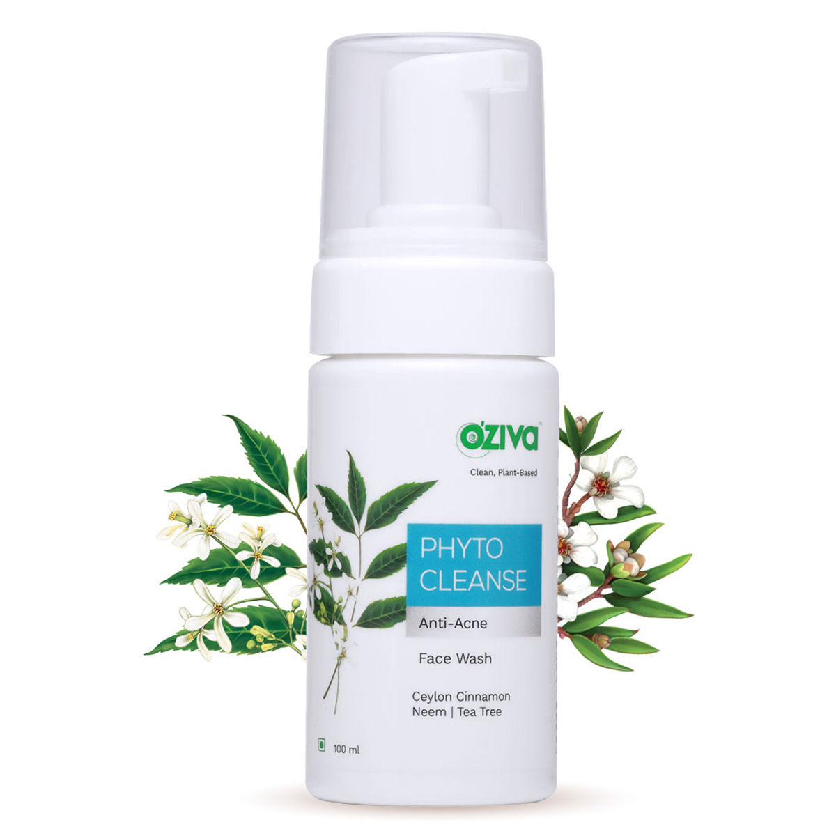 Buy OZiva Phyto Cleanse Anti-Acne Face Wash 100 ml | 19 Minutes ...