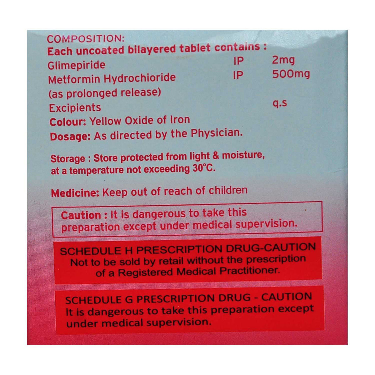 Ozomet-G2 Tablet 15's Price, Uses, Side Effects, Composition - Apollo ...