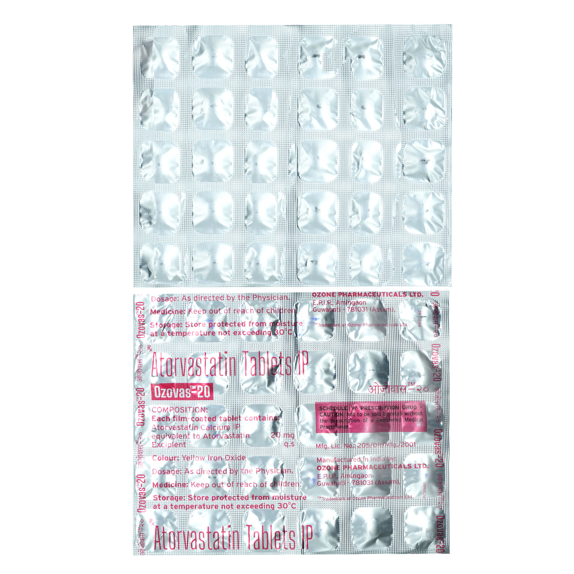 Ozovas 20 Tablet | Uses, Side Effects, Price | Apollo Pharmacy