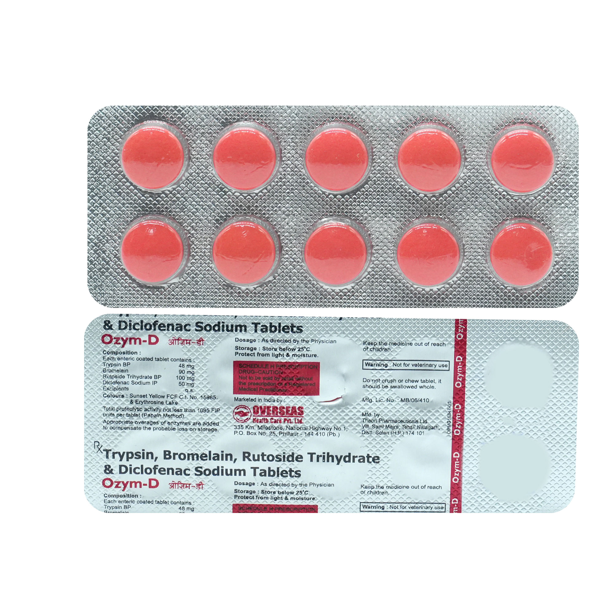 Ozym-D Tablet | Uses, Side Effects, Price | Apollo Pharmacy