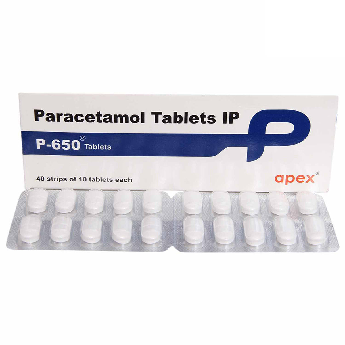 P 650 Tablet 10's Price, Uses, Side Effects, Composition - Apollo Pharmacy