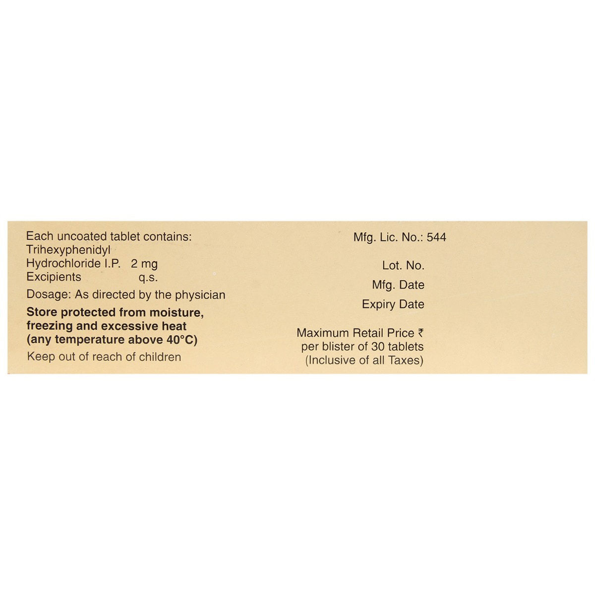 Pacitane Tablet 30's Price, Uses, Side Effects, Composition - Apollo ...