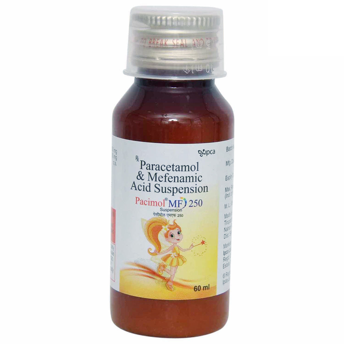 Pacimol MF 250 Suspension | Uses, Side Effects, Price | Apollo Pharmacy