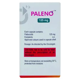 Paleno 125 mg Capsule | Uses, Side Effects, Price | Apollo Pharmacy