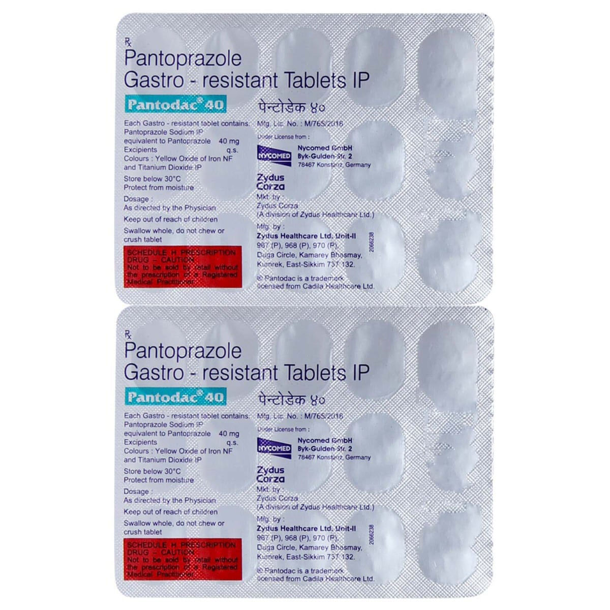 Pantodac 40 Tablet | Uses, Side Effects, Price | Apollo Pharmacy