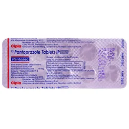 Pantosec Tablet | Uses, Side Effects, Price | Apollo Pharmacy