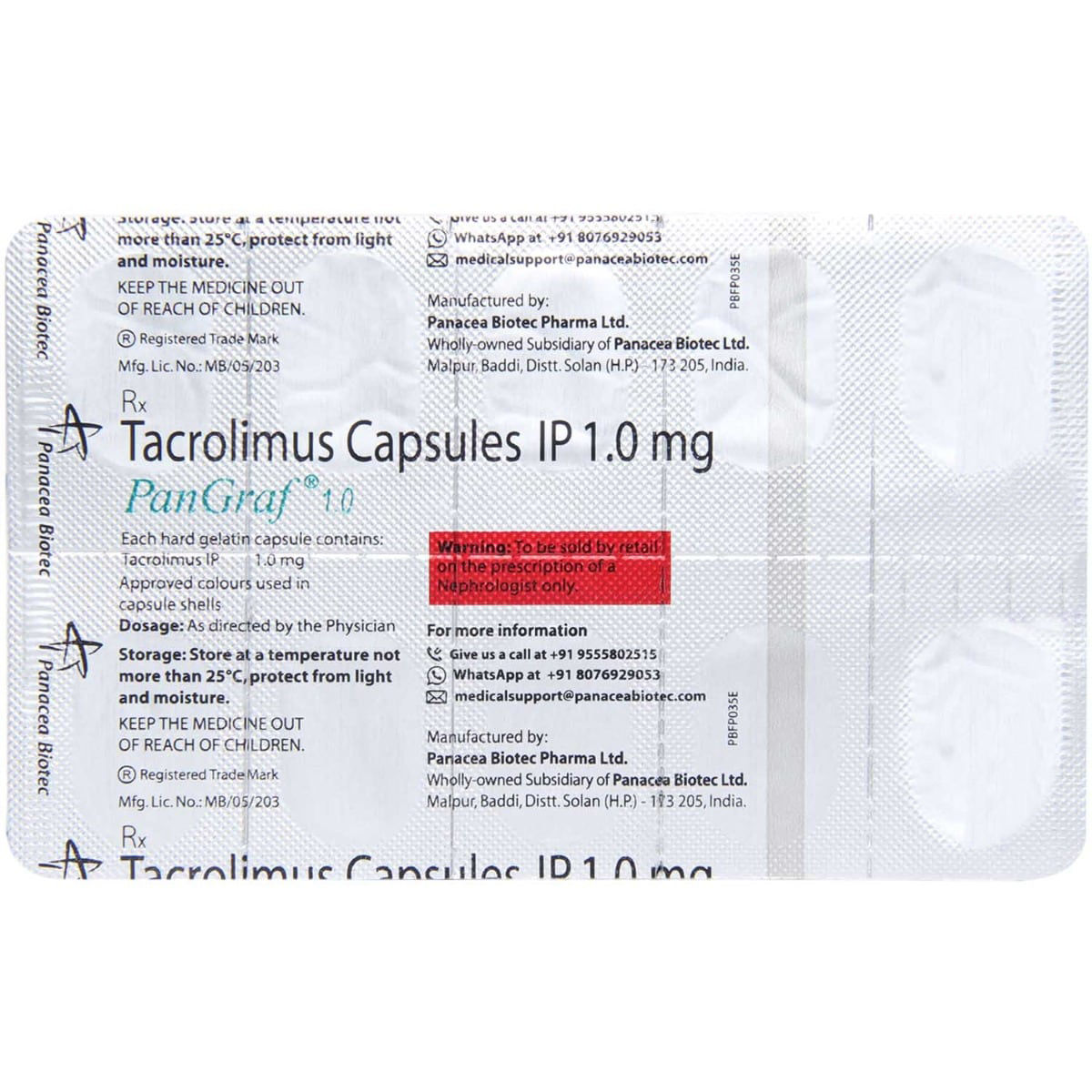 Pangraf 1 Capsule 10's Price, Uses, Side Effects, Composition - Apollo ...