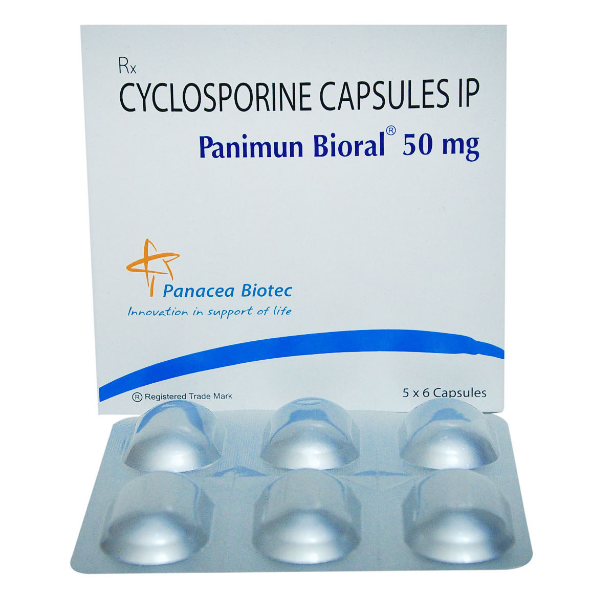 Panimun Bioral 50 mg Capsule 6's Price, Uses, Side Effects, Composition ...