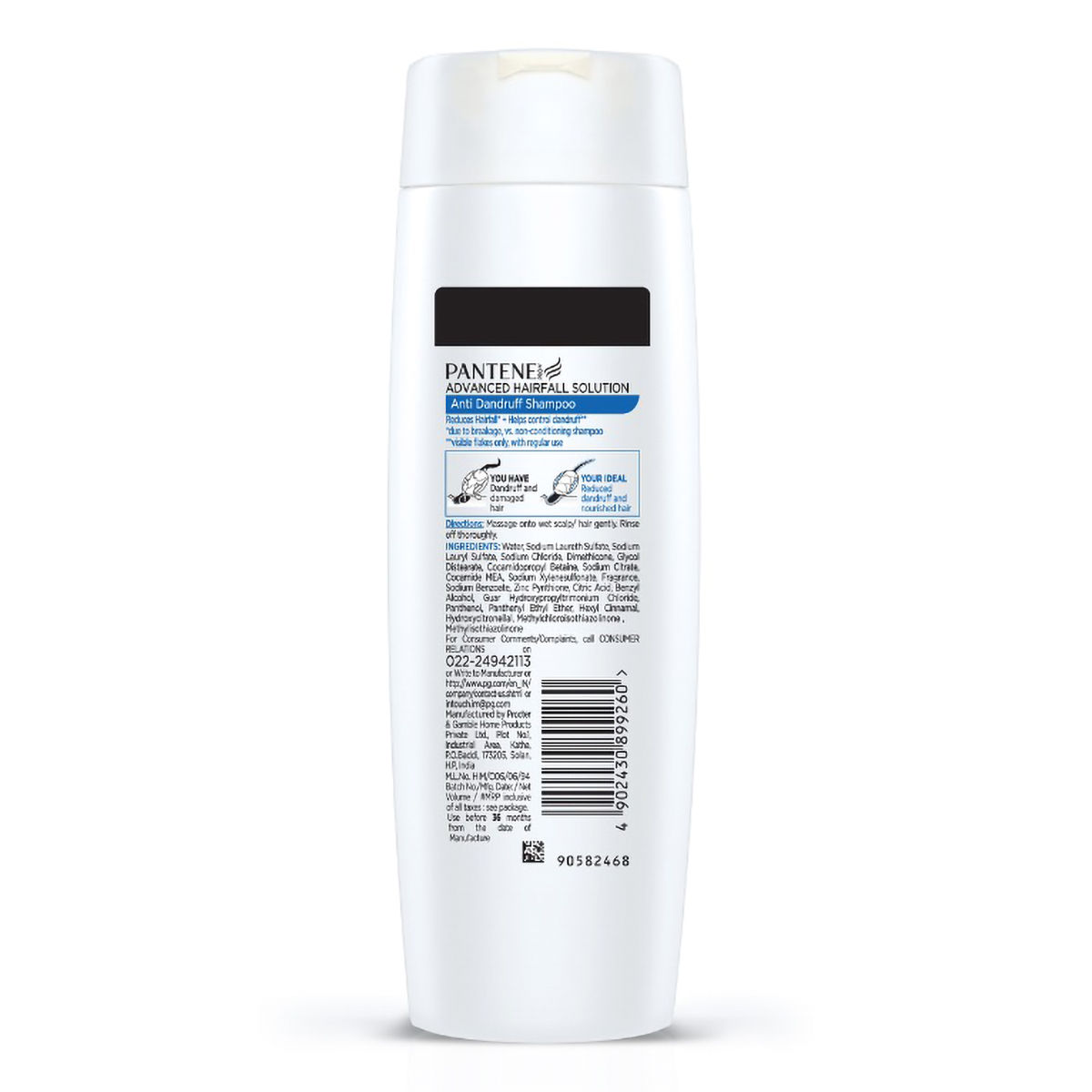 Buy Pantene Pro-V Anti Dandruff Shampoo, 180 ml | 19 Minutes Delivery ...