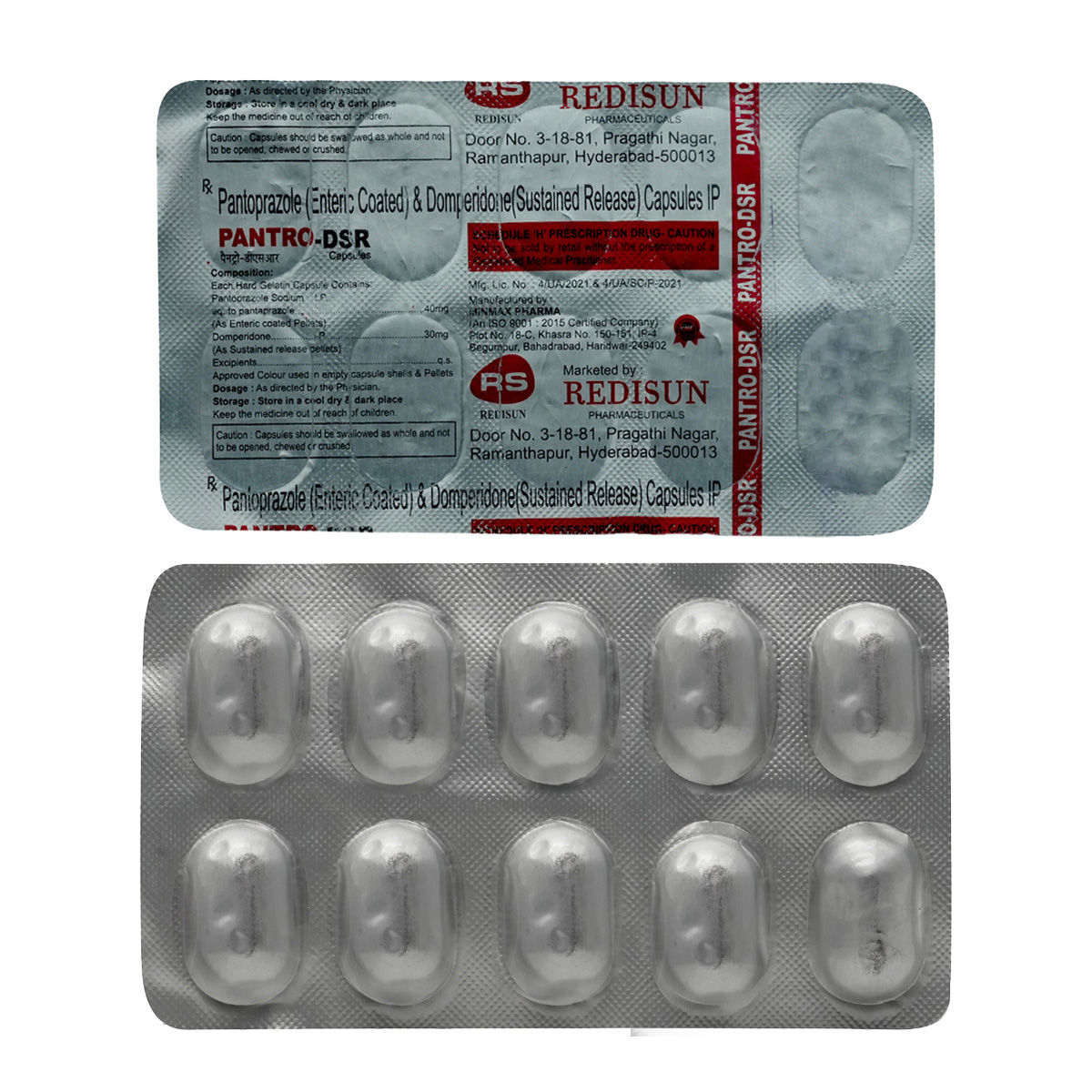 Pantro DSR Tablet 10's Price, Uses, Side Effects, Composition - Apollo ...