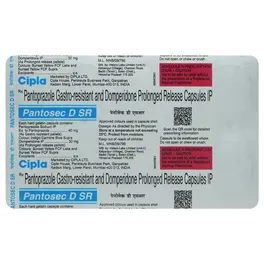 New Pantosec DSR Capsule | Uses, Side Effects, Price | Apollo Pharmacy