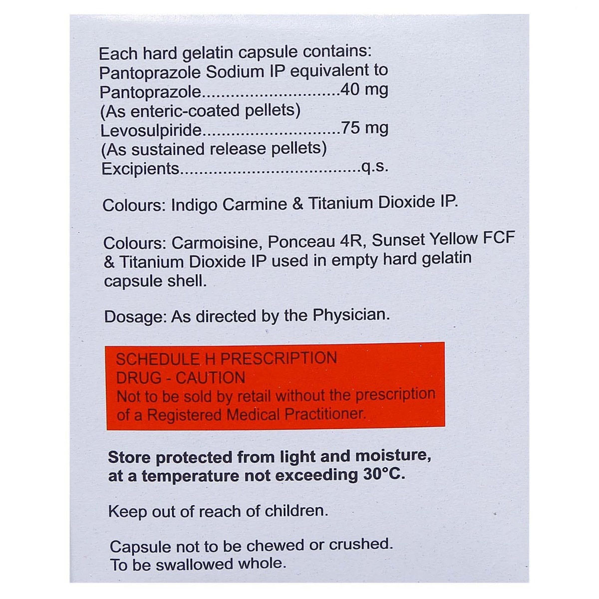 Pan-L Capsule 10's Price, Uses, Side Effects, Composition - Apollo Pharmacy