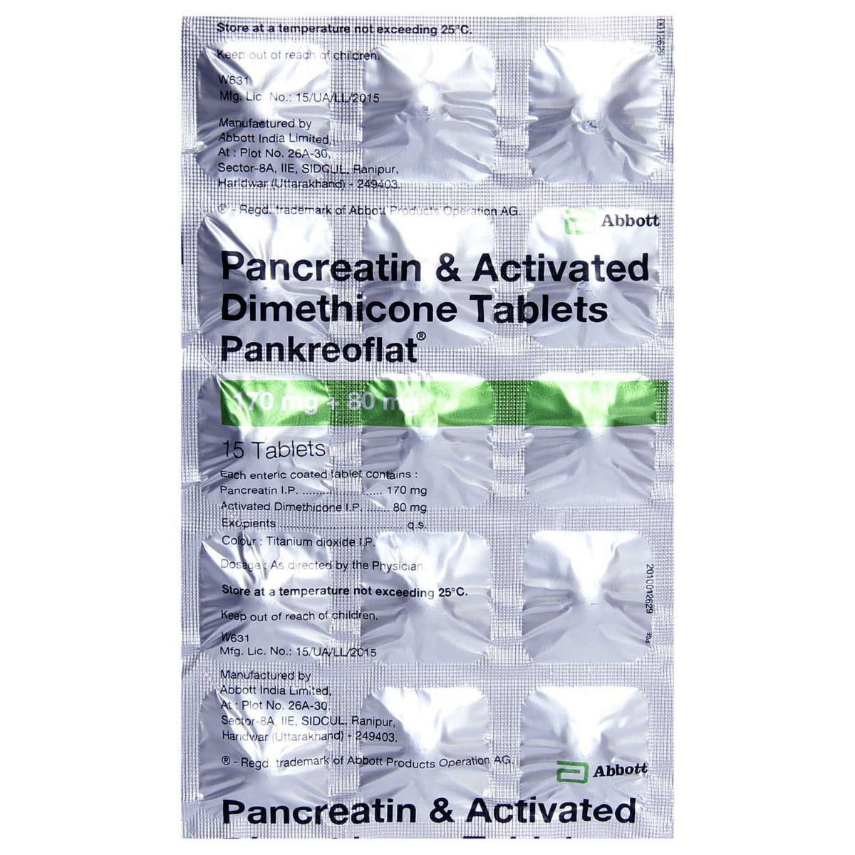 Pankreoflat Tablet 15's Price, Uses, Side Effects, Composition - Apollo ...