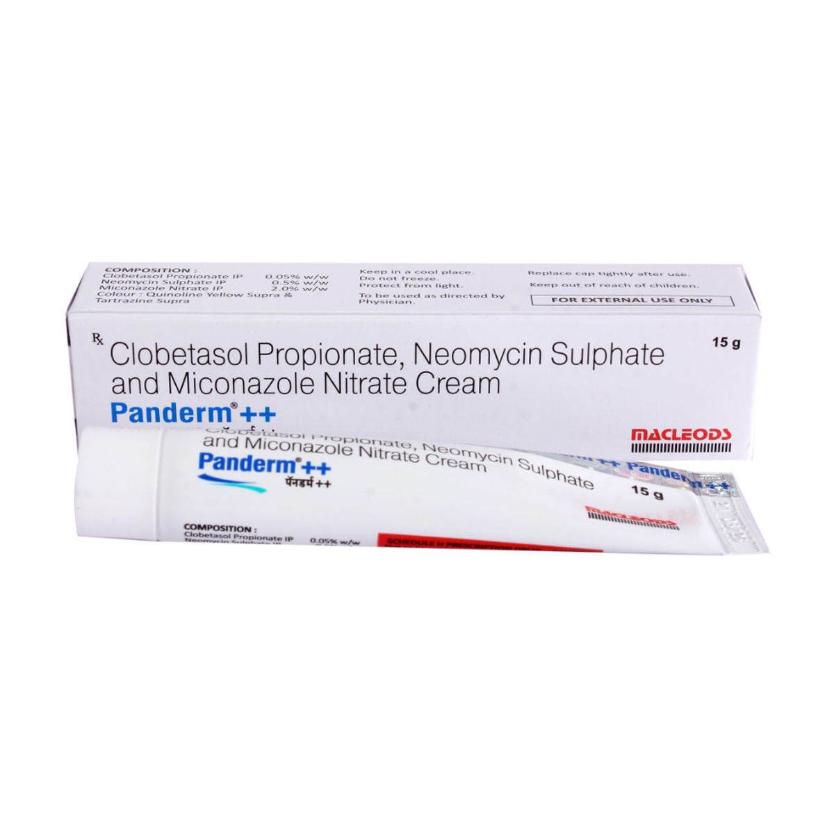 Panderm ++ Cream 15 gm Price, Uses, Side Effects, Composition - Apollo ...
