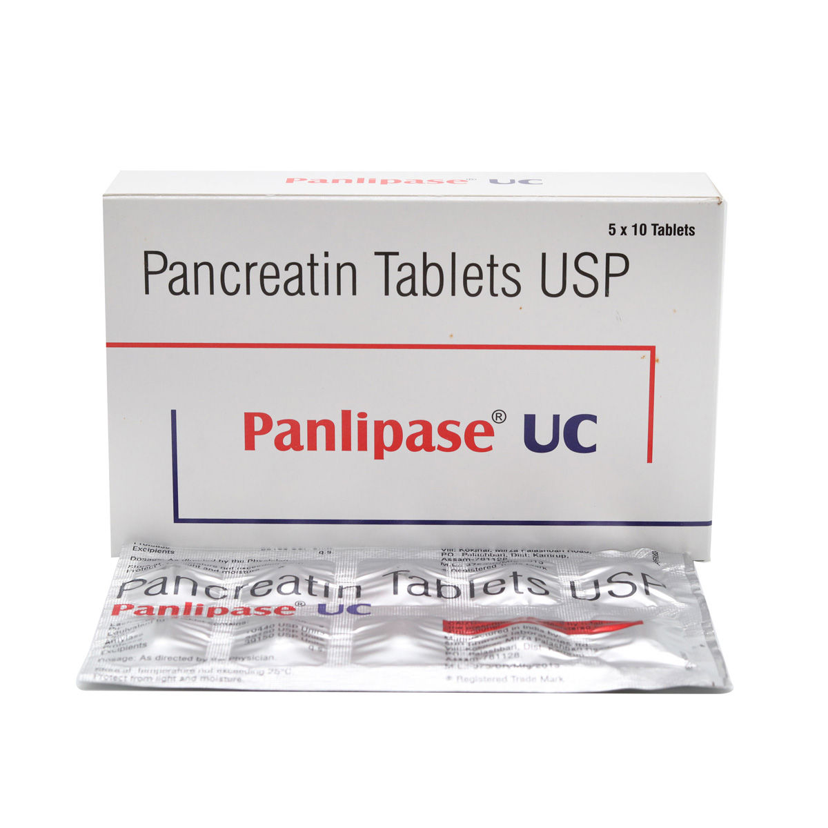 Panlipase UC Tablet 10's Price, Uses, Side Effects, Composition ...