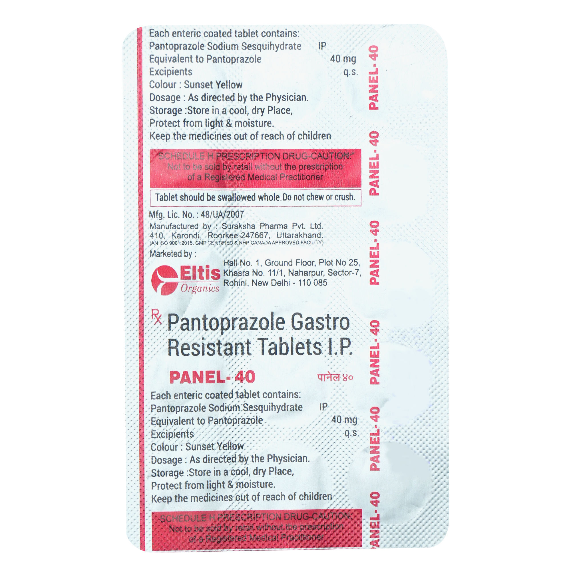 Panel-40 Tablet 15's Price, Uses, Side Effects, Composition - Apollo ...