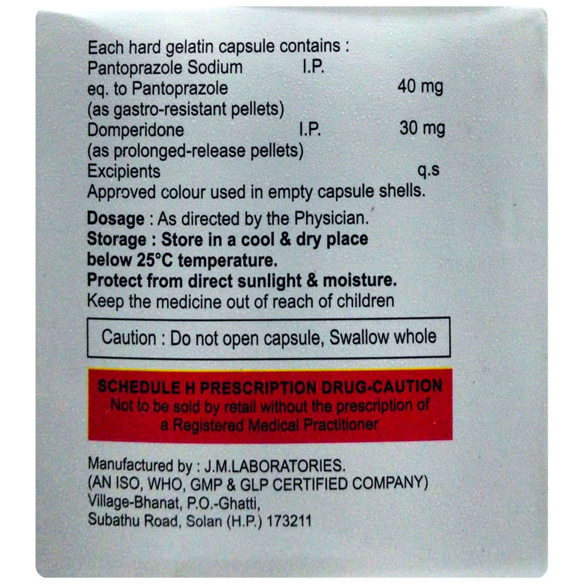 Panto-DSR Capsule | Uses, Side Effects, Price | Apollo Pharmacy