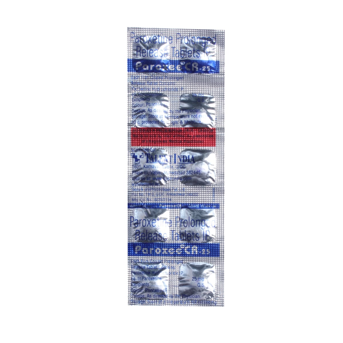 Paroxee CR 25 Tablet | Uses, Side Effects, Price | Apollo Pharmacy