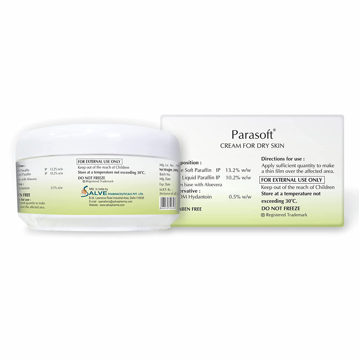 Parasoft Cream 200 gm Price, Uses, Side Effects, Composition - Apollo ...